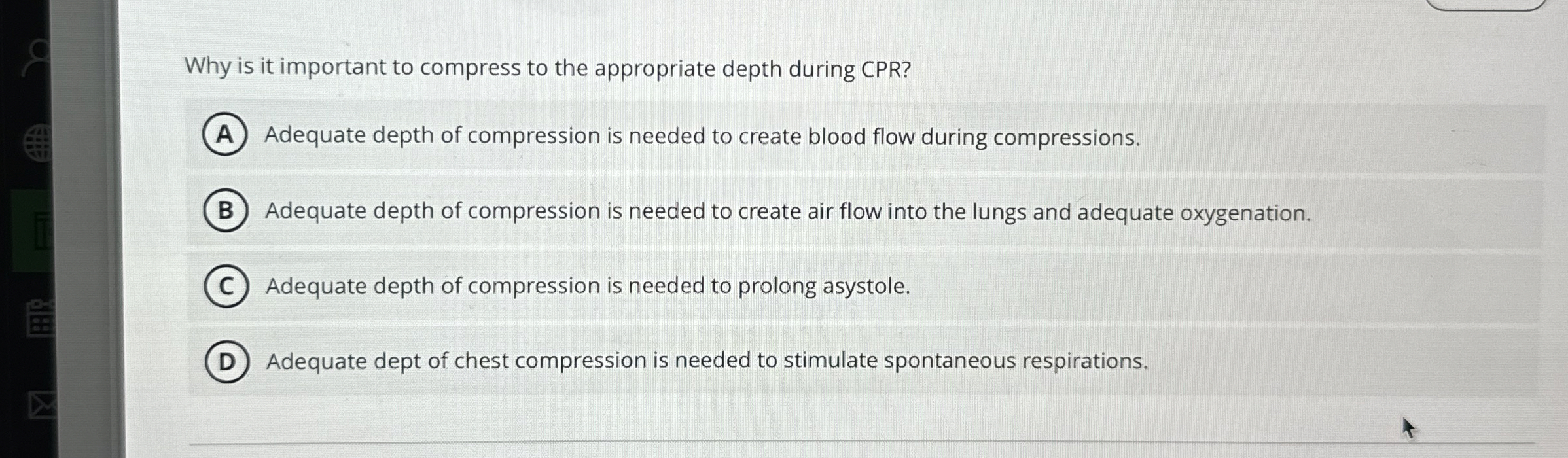 Solved Why is it important to compress to the appropriate | Chegg.com