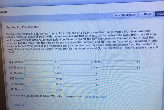 Solved ment PRINTER VERSION | Chegg.com