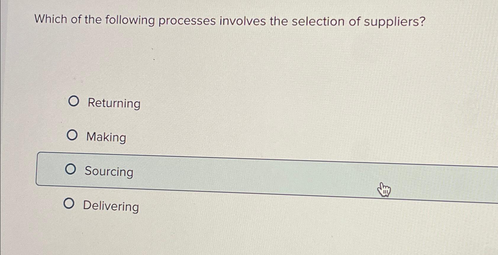 Solved Which of the following processes involves the | Chegg.com