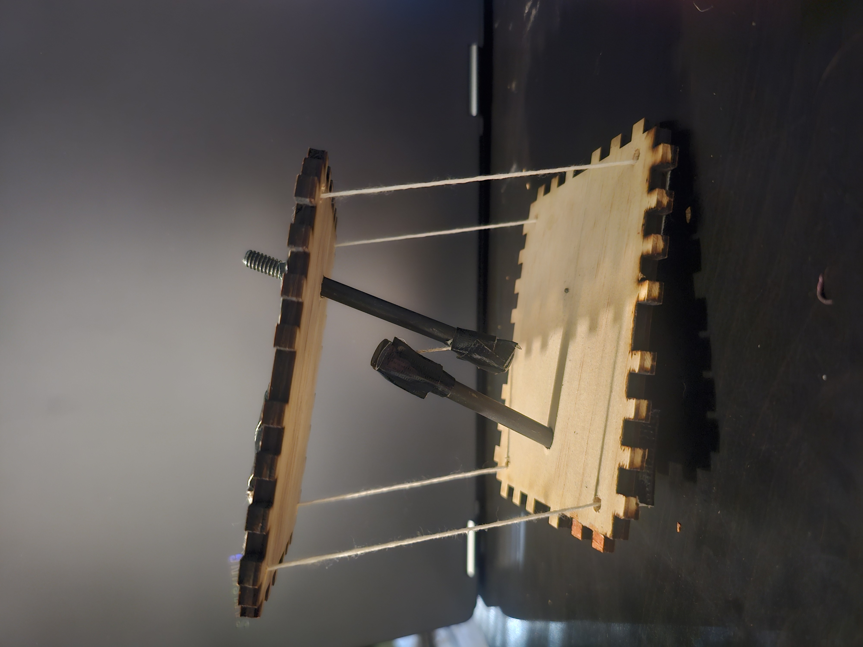 Solved Statics problem. For the tensegrity structure (in | Chegg.com