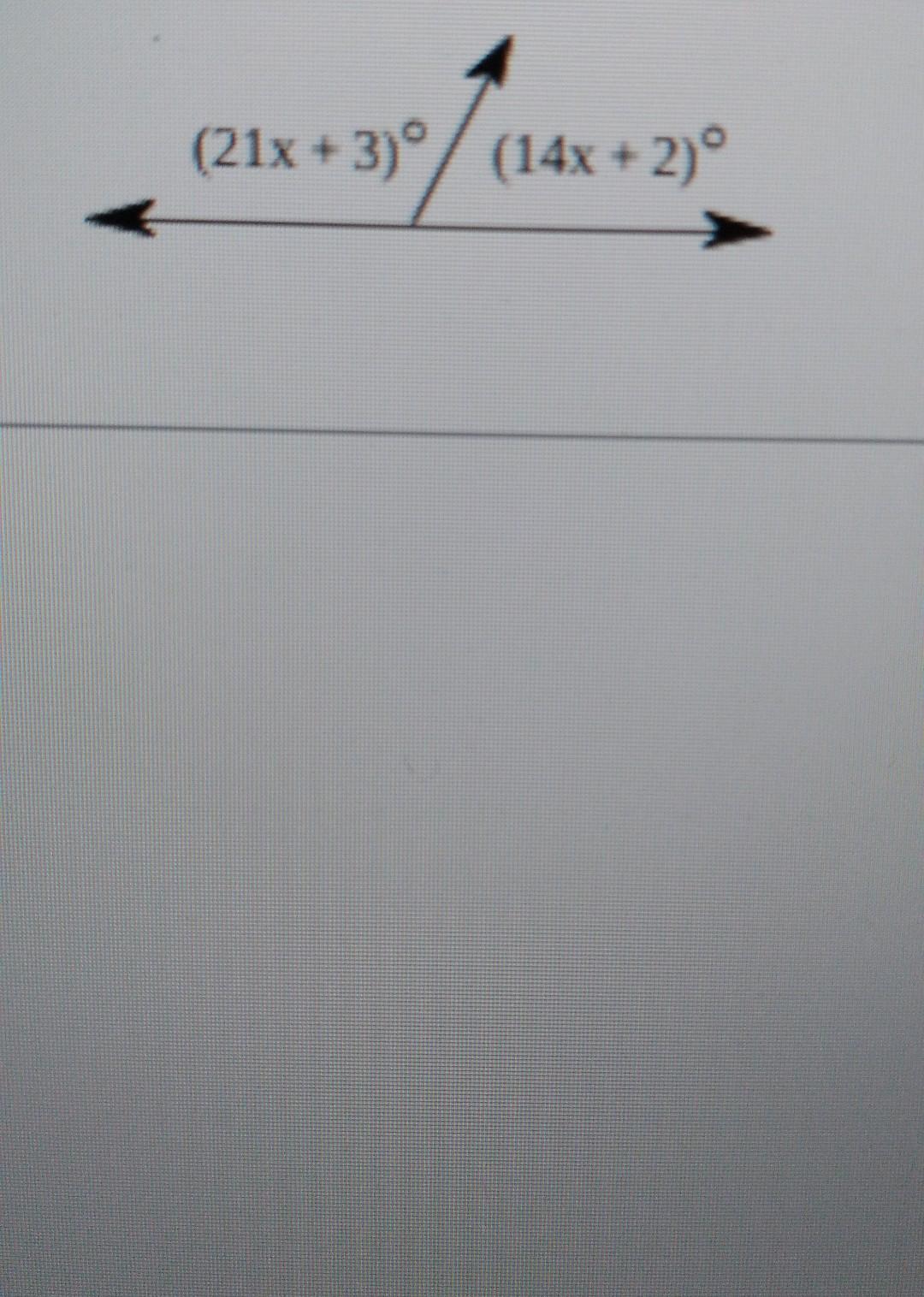 Solved Two angles whose sum is is 180 are supplementary | Chegg.com