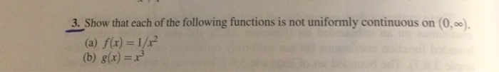 Solved 3. Show that each of the following functions is not | Chegg.com