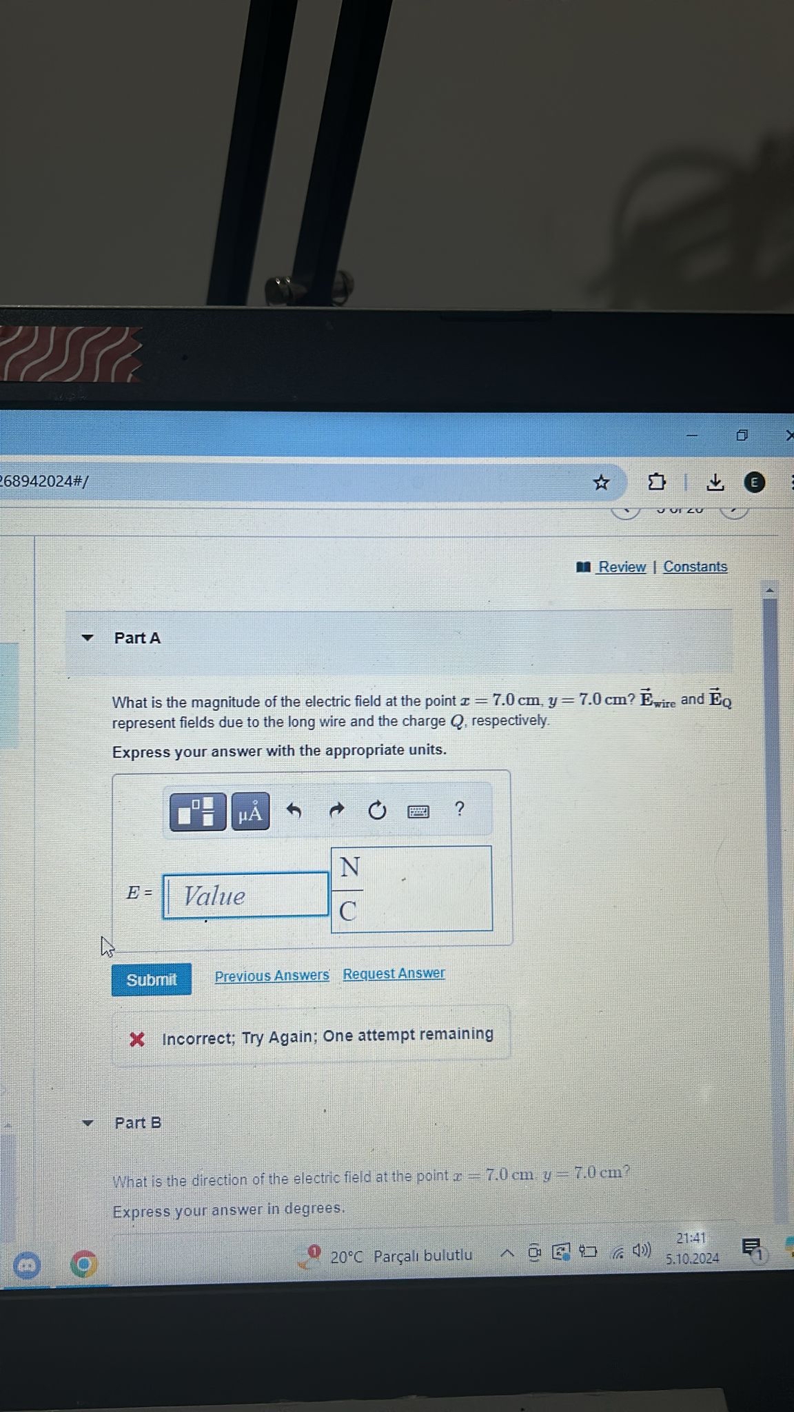 Solved A very long uniformly charged wire (linear charge | Chegg.com