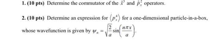 Solved 1. (10 pts) Determine the commutator of the r and | Chegg.com Solved 1. (10 pts) Determine the commutator of the r and | Chegg.com