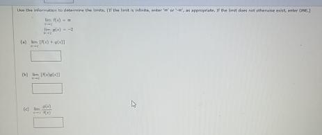 Solved limx→En(n)=mli=1g(x)=-2(b) ﻿ Fxidaixy | Chegg.com