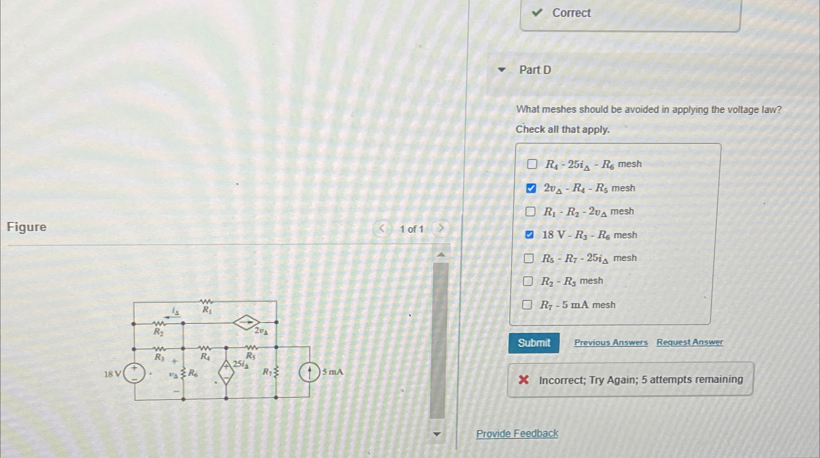 Solved CorrectPart DWhat meshes should be avoided in | Chegg.com