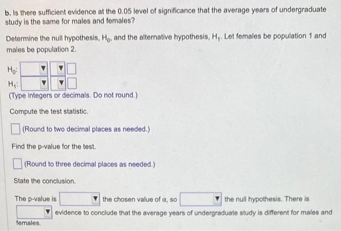 Solved Survey dataa. Is there sufficient evidence at the | Chegg.com
