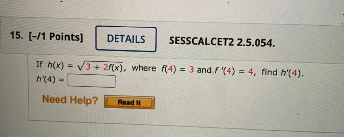 Solved If F(x)=f(g(x)), where | Chegg.com