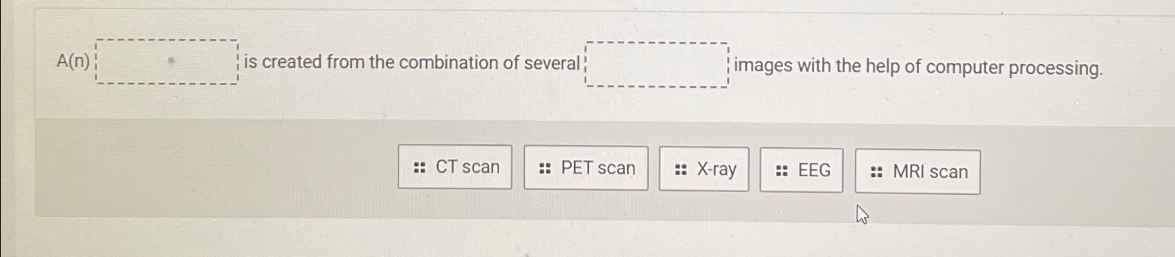 Solved A(n) ﻿is created from the combination of several | Chegg.com