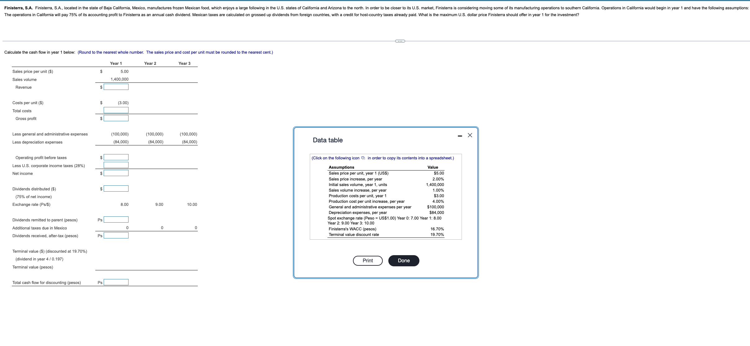 Solved Kindly, help me verify my answers for this question. | Chegg.com