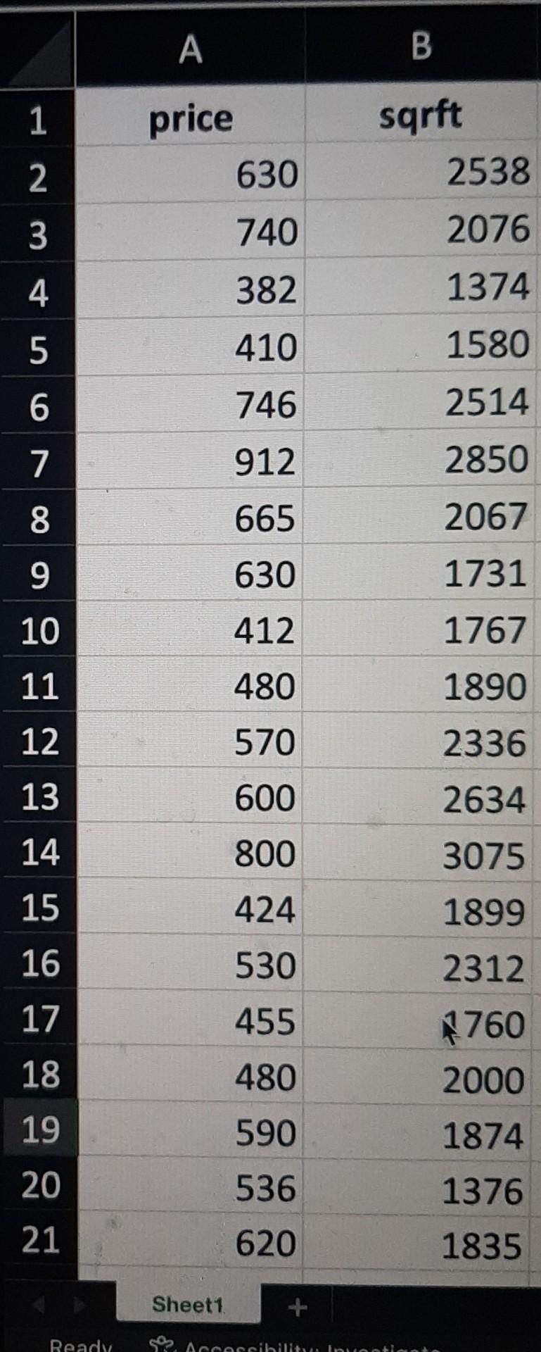 Solved The Excel-format spreadsheet, | Chegg.com