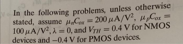 Solved 7.2. The source follower of Fig. 7.95 employs a bias | Chegg.com