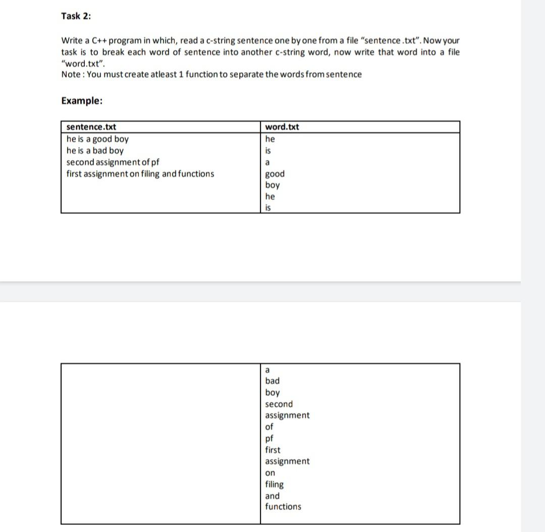 Solved Write a C++ program in which, read a c-string | Chegg.com