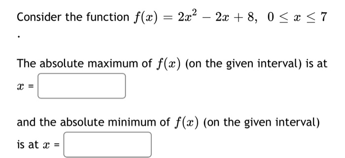 Solved 2x3 – 33x2 + 180x – 2 has two The function f(x) | Chegg.com