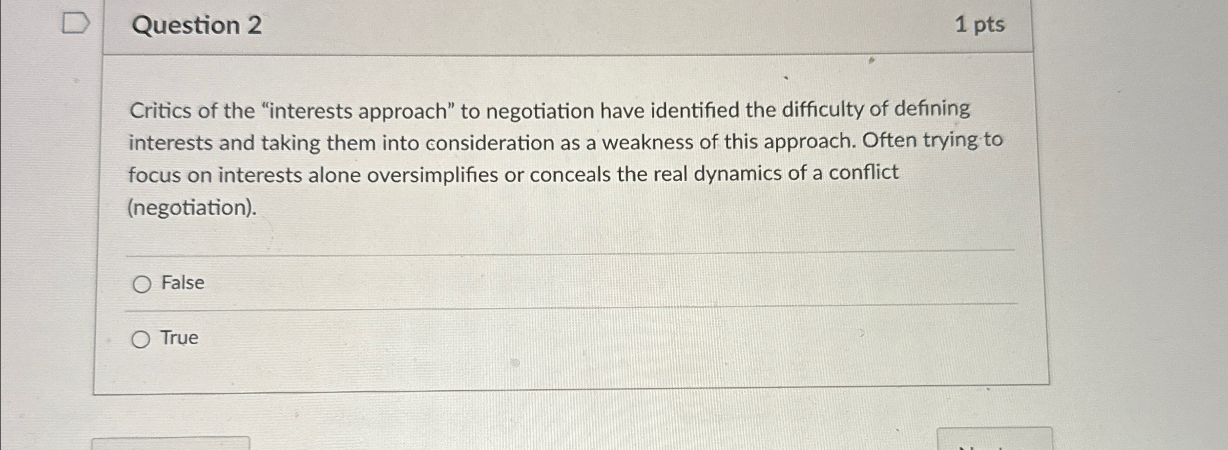 Solved Question 21 ﻿ptsCritics of the "interests approach" | Chegg.com