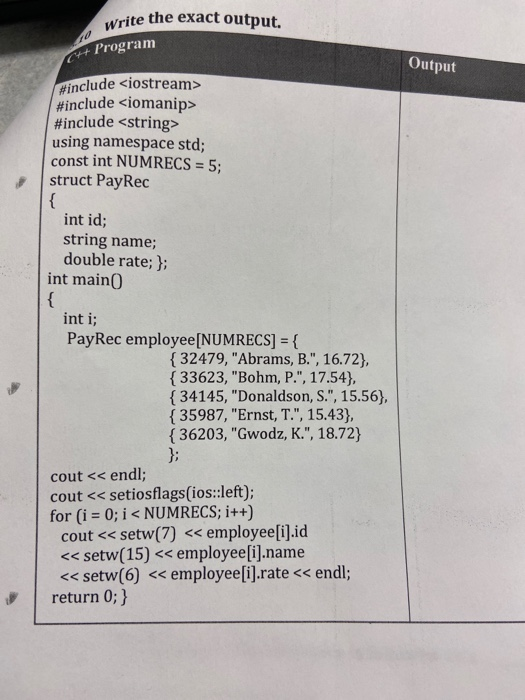 Solved all members of a struct must be of different data | Chegg.com