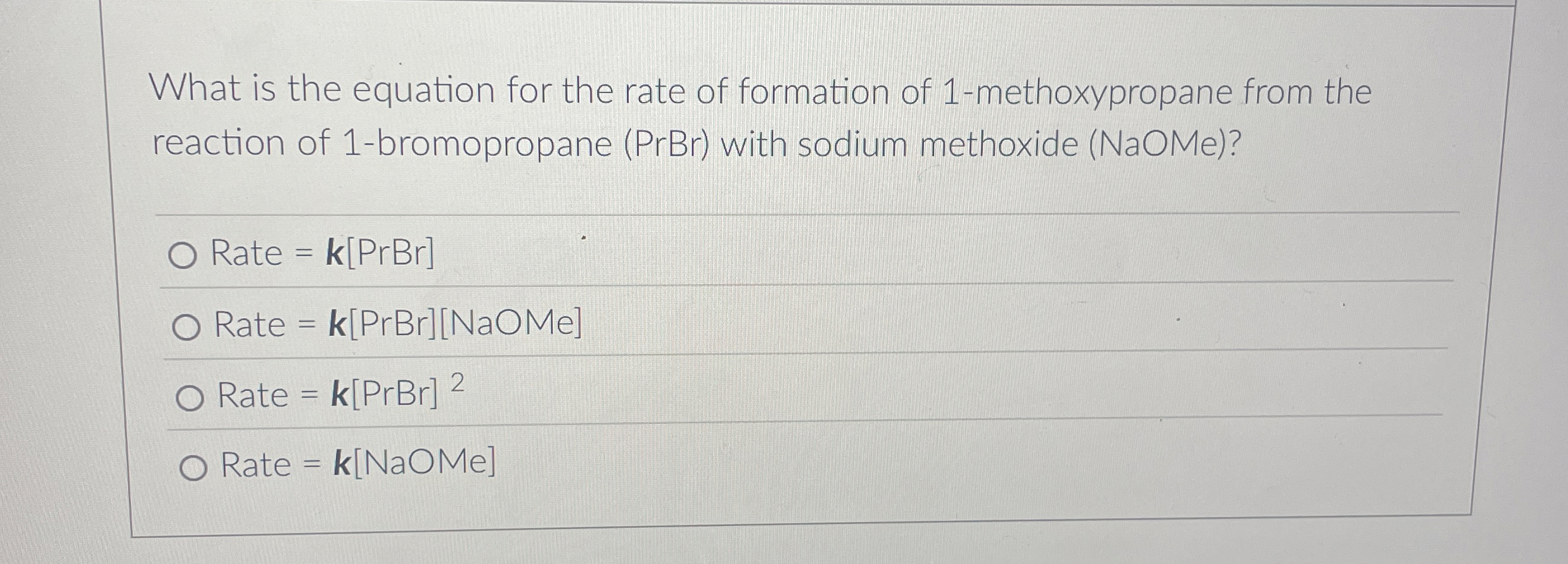 Solved What is the equation for the rate of formation of | Chegg.com