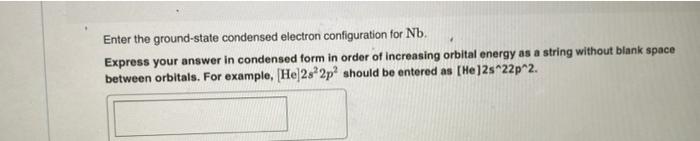 Solved Enter the ground-state condensed electron | Chegg.com