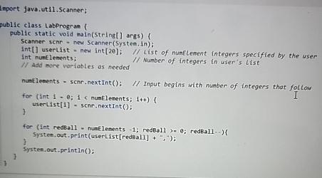 Solved Inport java.util. Scanner:public class Labprogram | Chegg.com