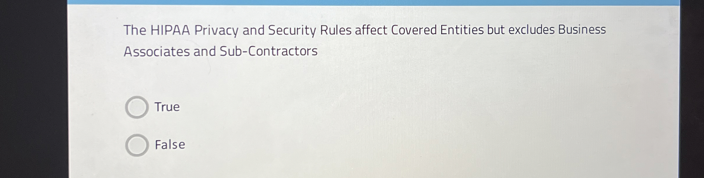 Solved The HIPAA Privacy and Security Rules affect Covered | Chegg.com