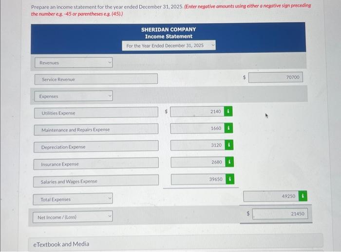 Solved Prepare a retained earnings statement for the year | Chegg.com