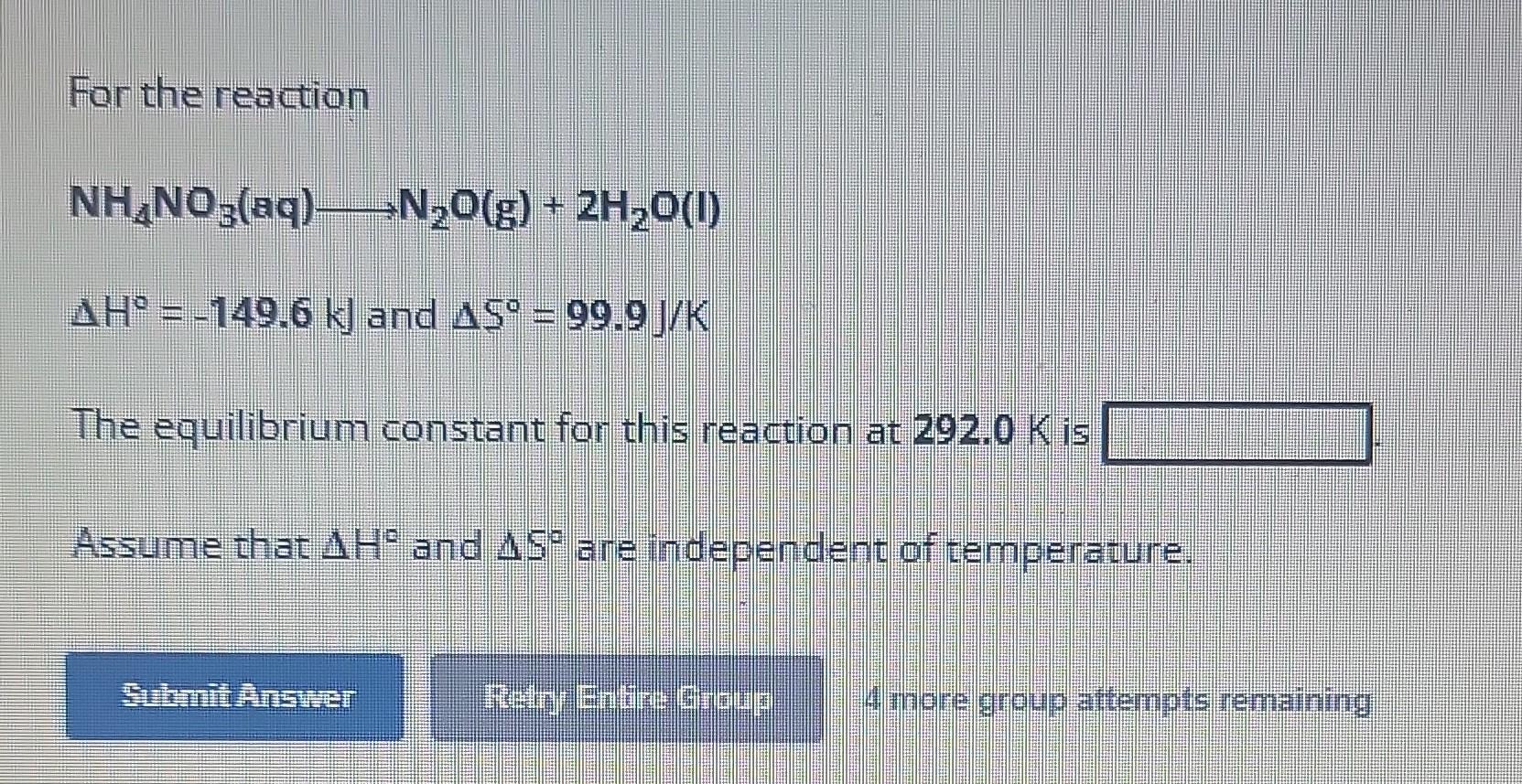 Solved For the reaction ΔH∘=H2 S(g)+2H2O(l)→3H2(g)+SO2(g)295 | Chegg.com