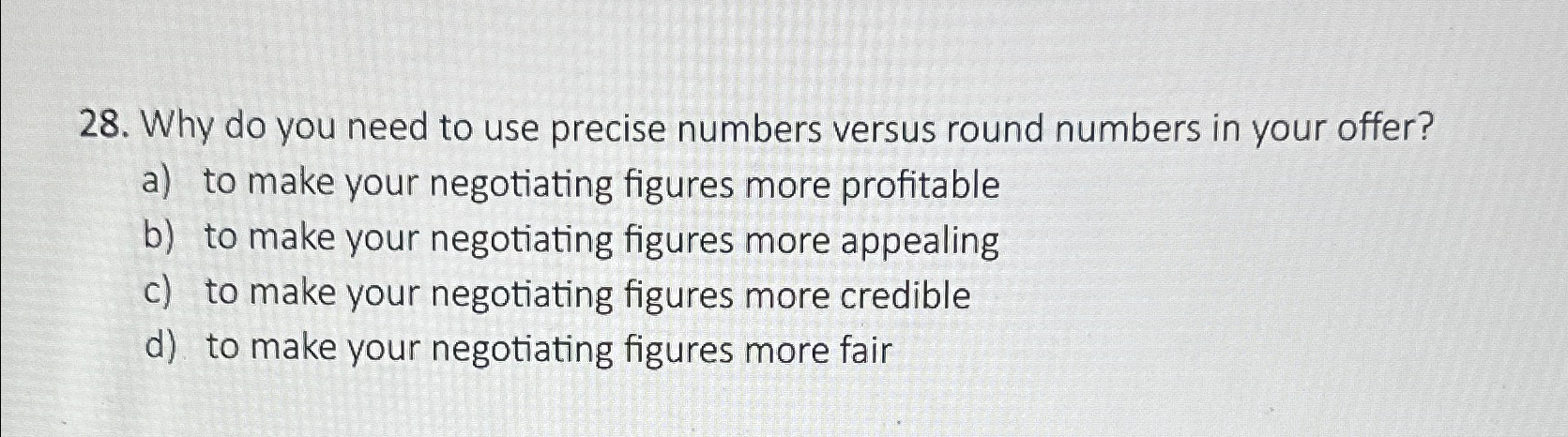 Solved Why do you need to use precise numbers versus round | Chegg.com