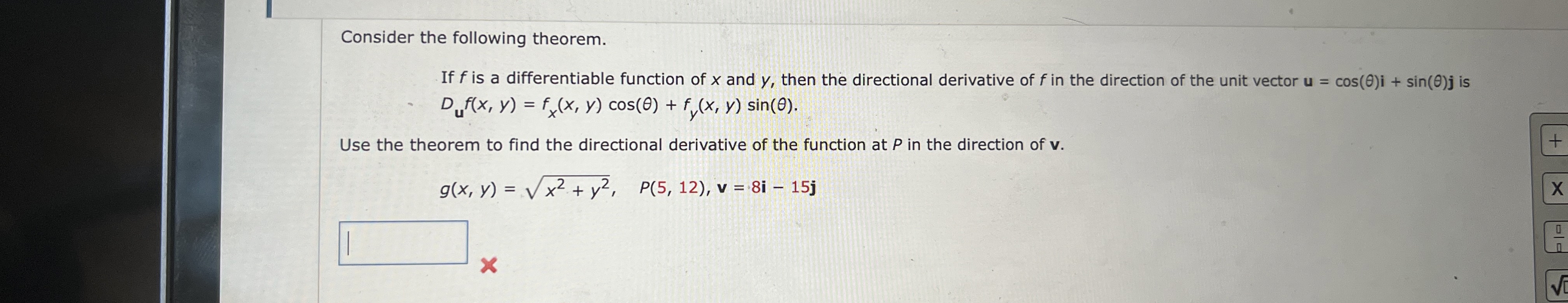 Solved Consider the following theorem.If f ﻿is a | Chegg.com