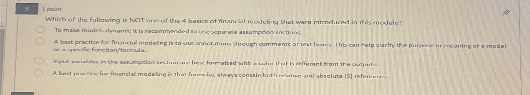 Solved 51 ﻿pointWhich of the following is NOT one of the 4 | Chegg.com