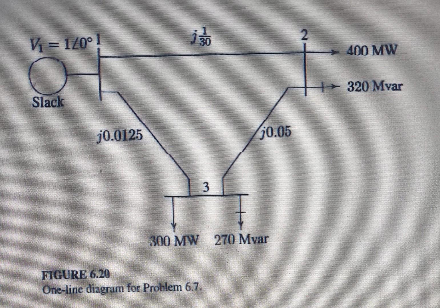 solved-figure-6-20-one-line-diagram-for-problem-6-7-6-7-chegg