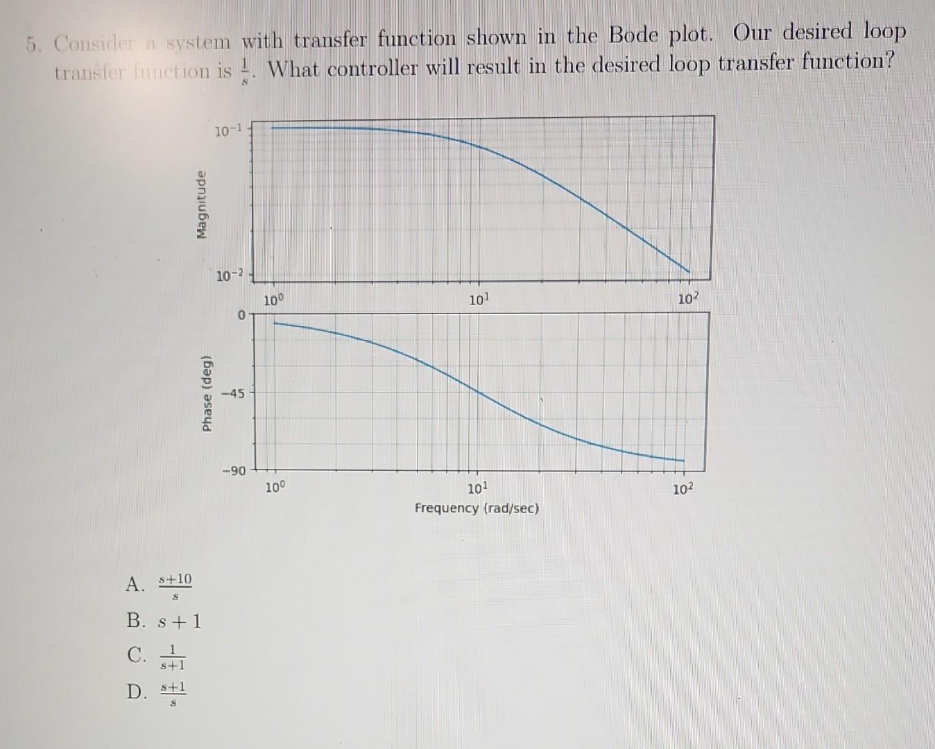 Solved Answer Is A How 5 Consider System With Tra 
