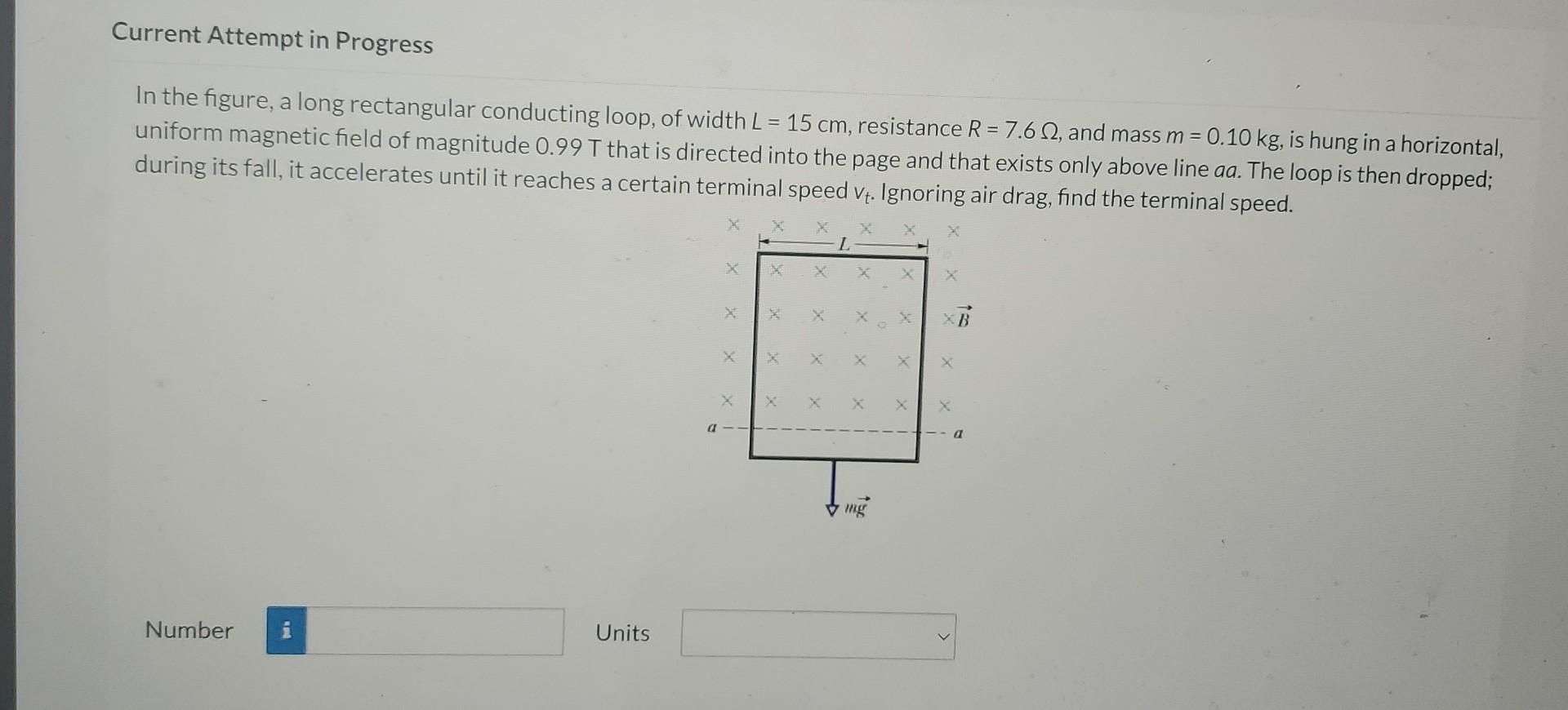 Solved In the figure, a long rectangular conducting loop, of | Chegg.com