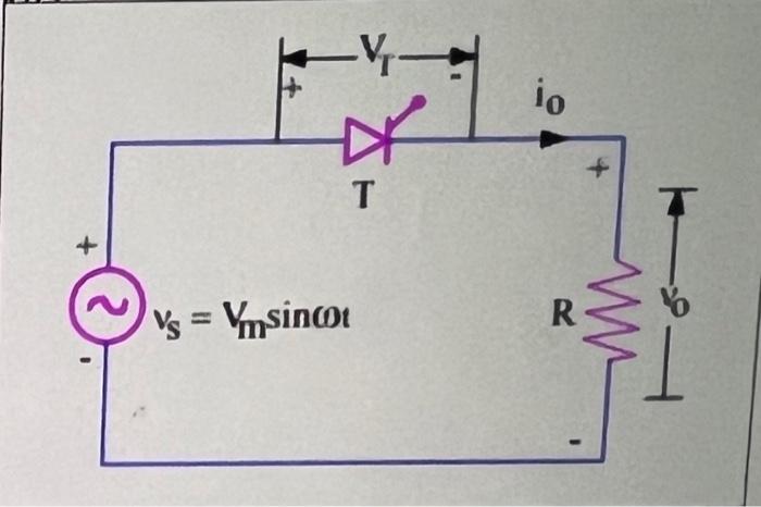 Solved Q-1: A single-phase half-wave controlled rectifier is | Chegg.com