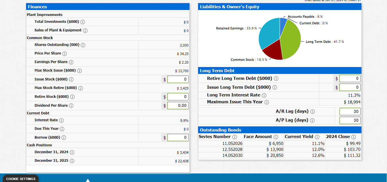 Solved In the first round of Capsim, should I touch the | Chegg.com