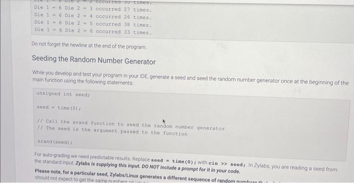 Display one space afier the question mark and read | Chegg.com