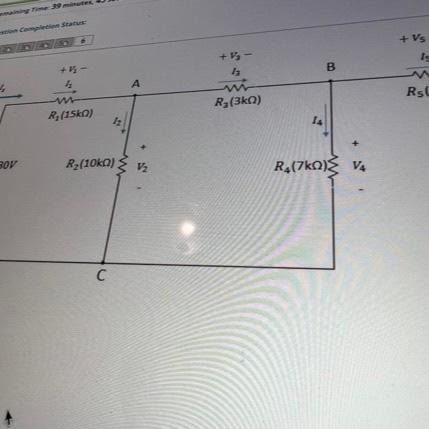 find Rt,V1,V2,V3,V4,V5,VA,VB,VC, | Chegg.com
