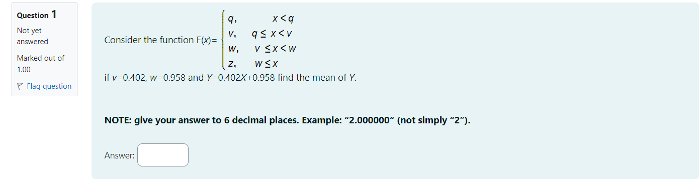 Solved Consider the function v=0.402,w=0.958Y=0.402x+0.958Y | Chegg.com
