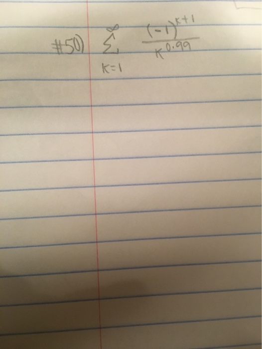 Solved Absolute and conditional convergence. Determine | Chegg.com