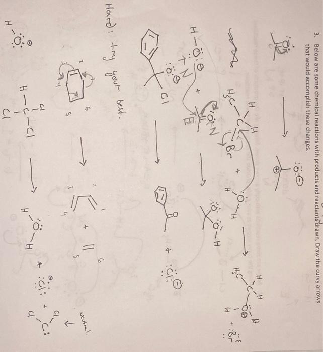Solved 4. Here are some examples of bad arrow pushing. Draw | Chegg.com