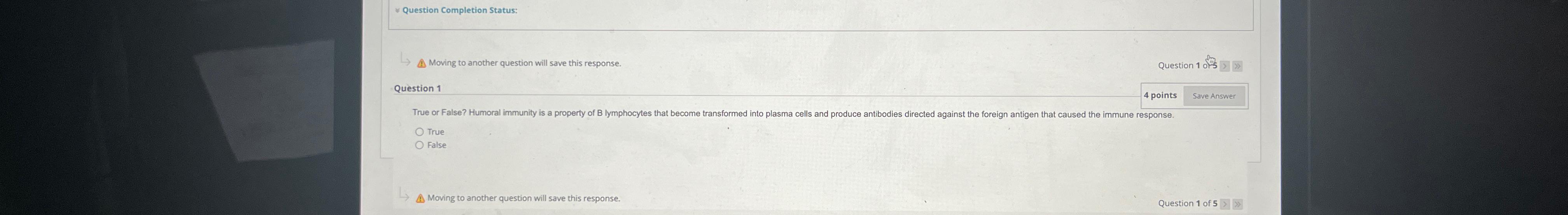 Solved & Question Completion Status:A. ﻿Moving to another | Chegg.com