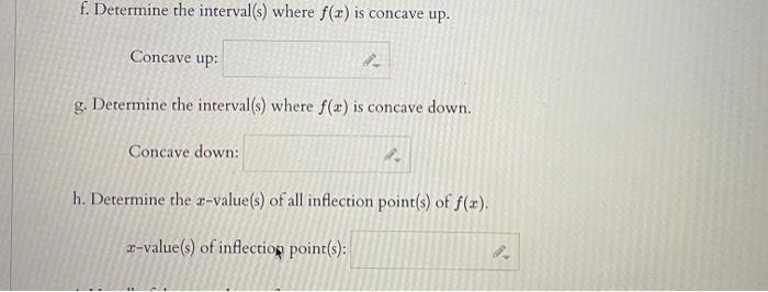 Solved Let F X Be The Function Defined Below