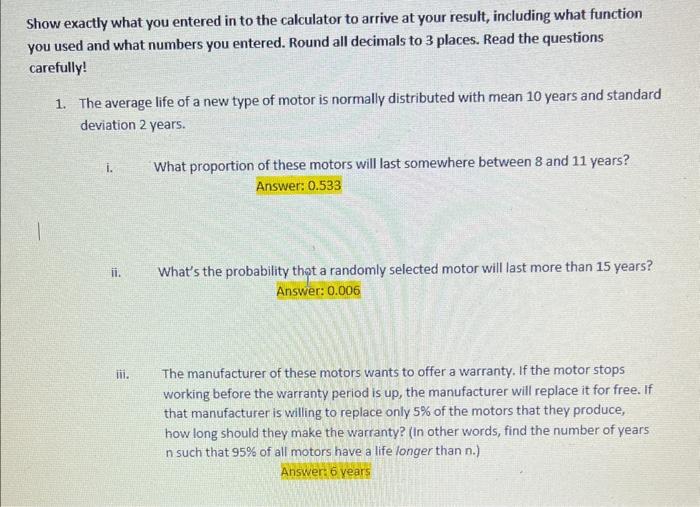 Solved I need help ynderstanding how to solves these | Chegg.com