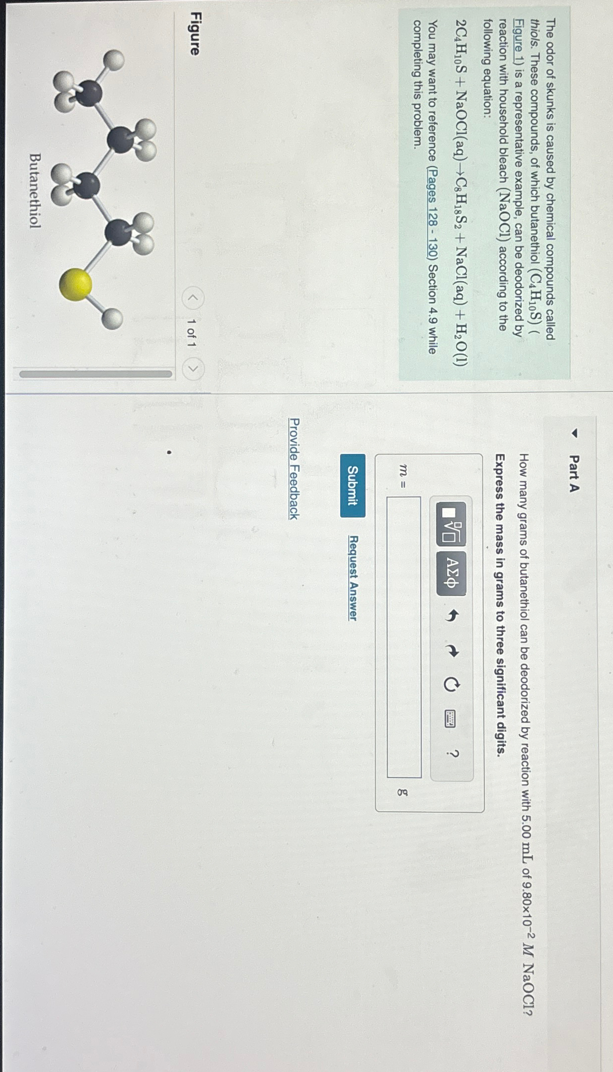 Solved The odor of skunks is caused by chemical compounds | Chegg.com