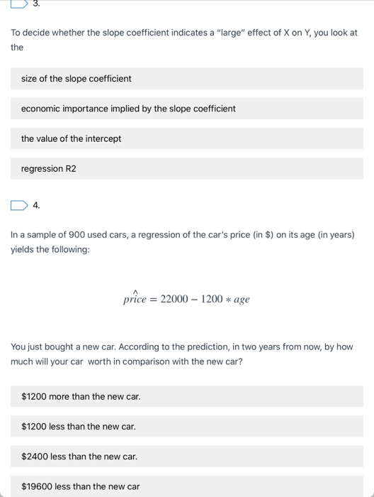 Solved D3. To decide whether the slope coefficient indicates | Chegg.com