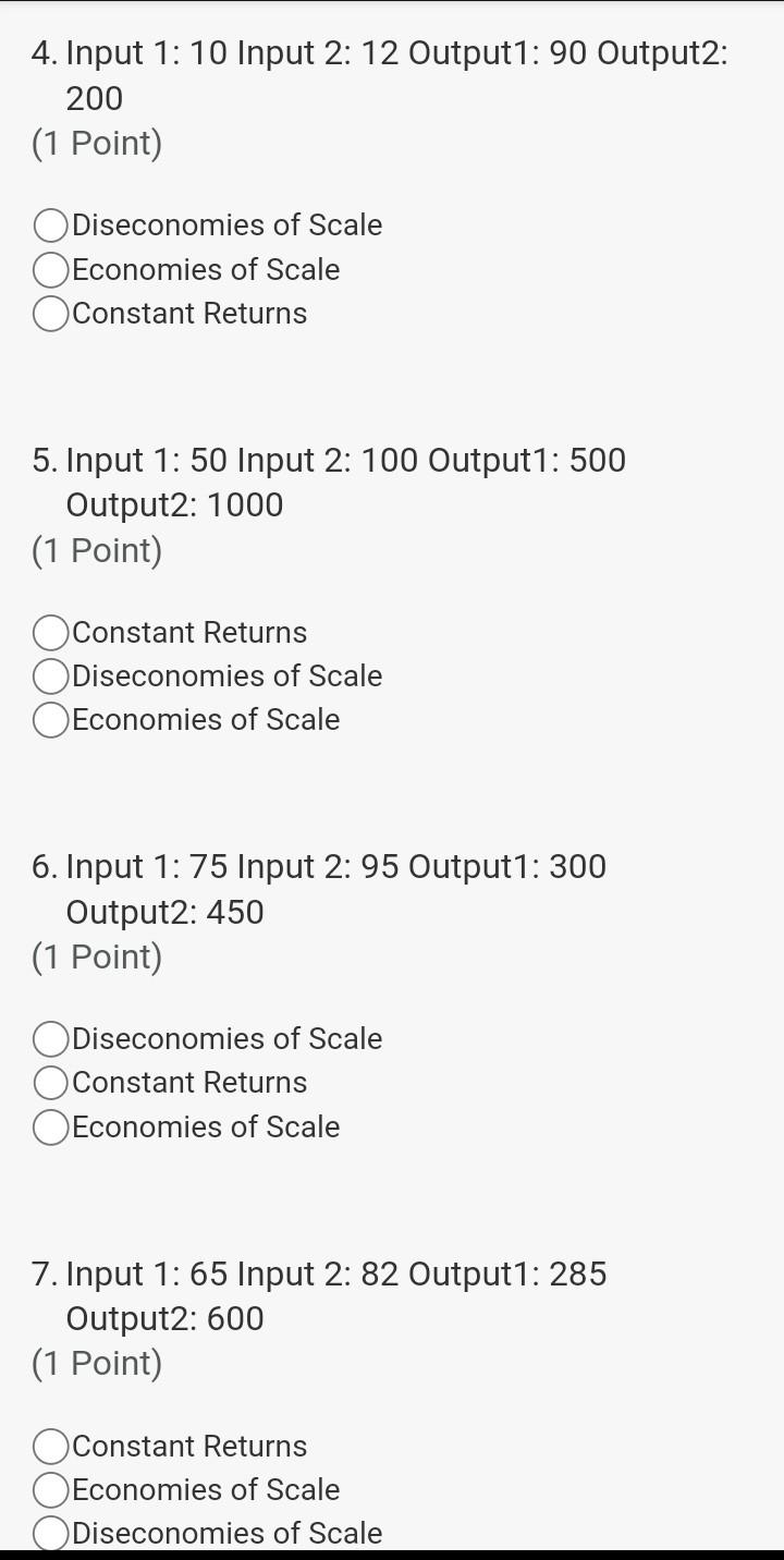 Solved 4. Input 1: 10 Input 2: 12 Output1: 90 Output2: 200 | Chegg.com
