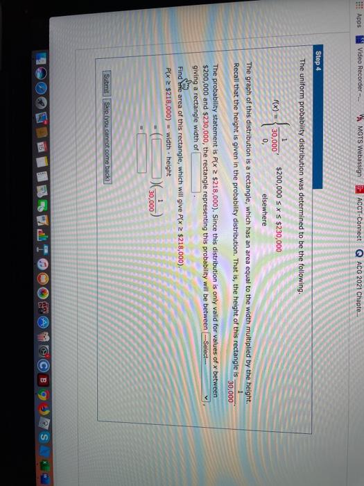 Solved Apps Video Recorder -... WA MGTS Webassign - | Chegg.com
