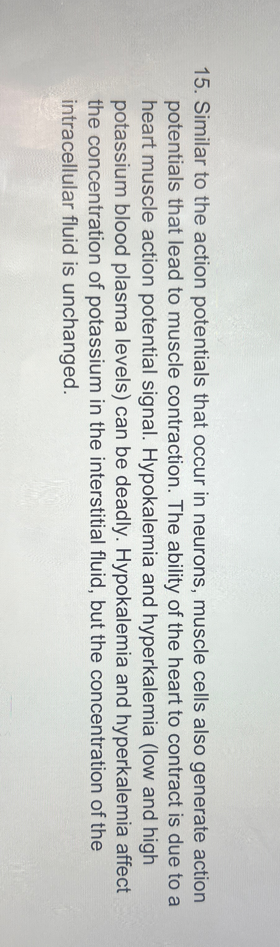 Solved Similar to the action potentials that occur in | Chegg.com