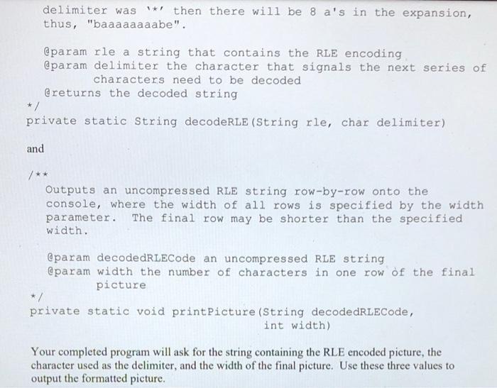 Solved Can someone please help me write this program in java | Chegg.com
