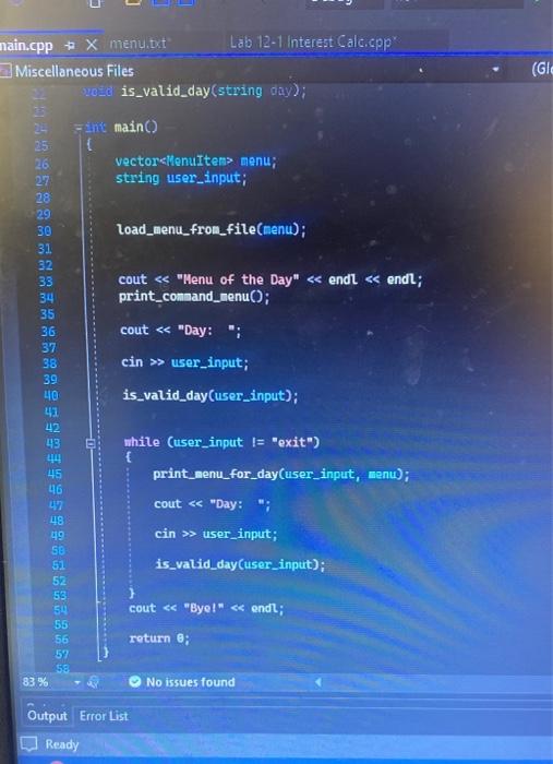 Solved Project 12-1: Interest Calculator Create custom | Chegg.com