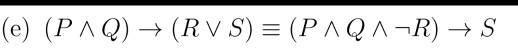 Solved Derive the following logical equivalences without | Chegg.com